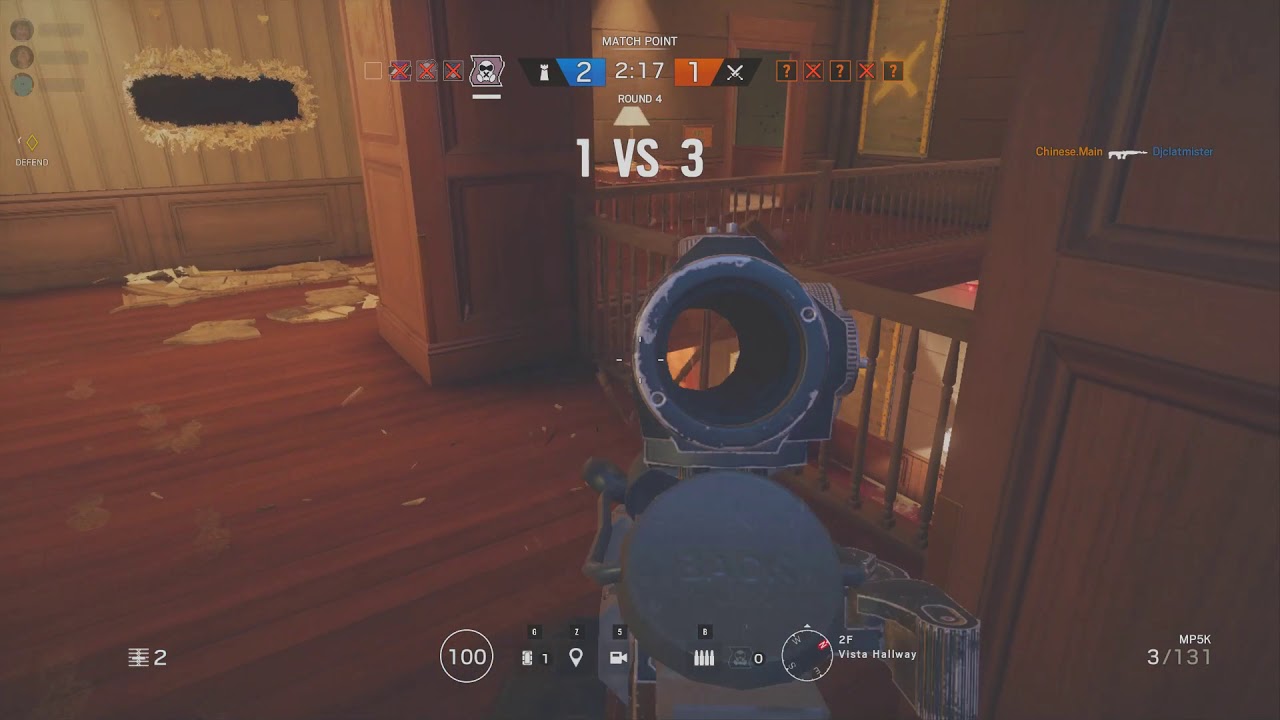 Rainbow Six Seige 3v1 Win - YouTube