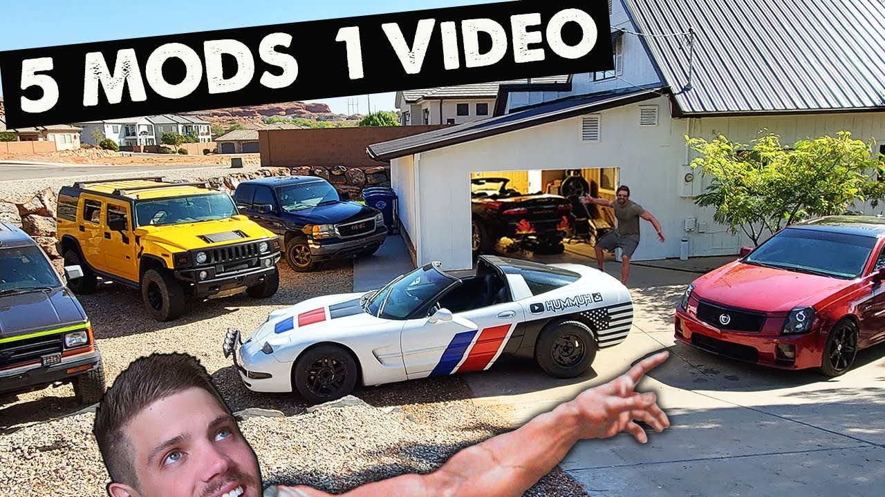 5 Mods 4 Cars 1 Video - YouTube