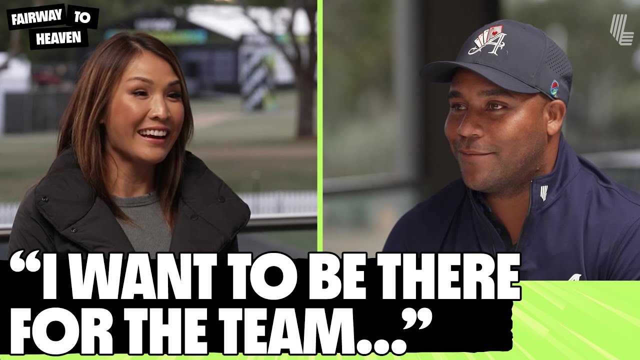 Harold Varner III Talks About His New Team, 4Aces GC - YouTube