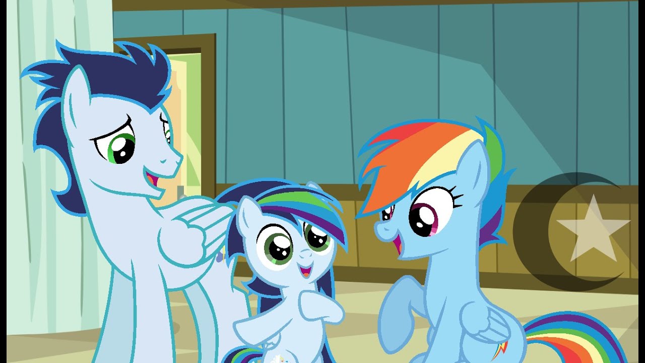 Rainbow Dash And Soarin Family