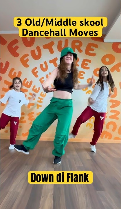 3 Middle skool Dancehall Moves by John Hype 🤩 #dancehallmoves #dance # ...