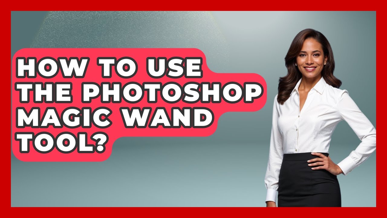 How To Use The Photoshop Magic Wand Tool? - Design Tool Unlocked - YouTube