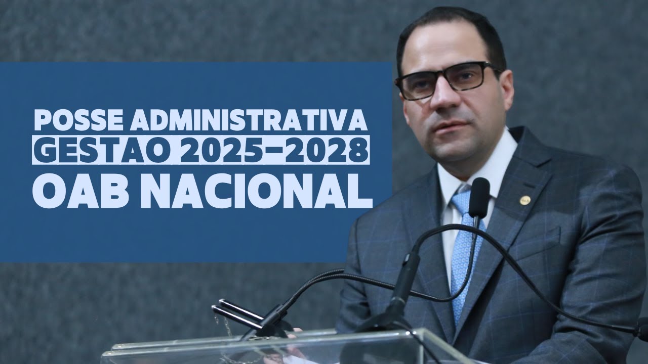 Discurso de posse do presidente da OAB Nacional, Beto Simonetti ...