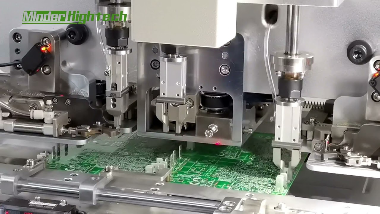 High precision terminal insertion machine - YouTube