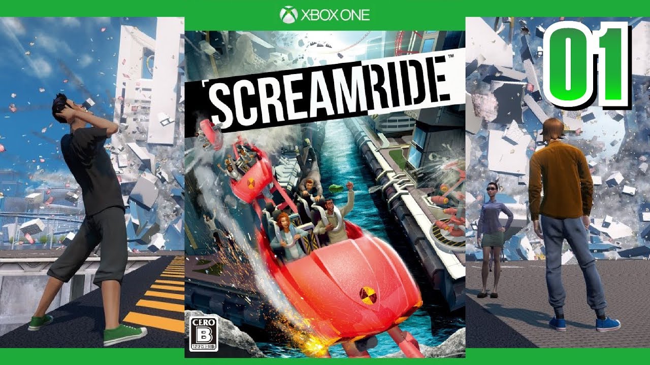 #01 ScreamRide Gameplay スクリームライド Xbox One - YouTube