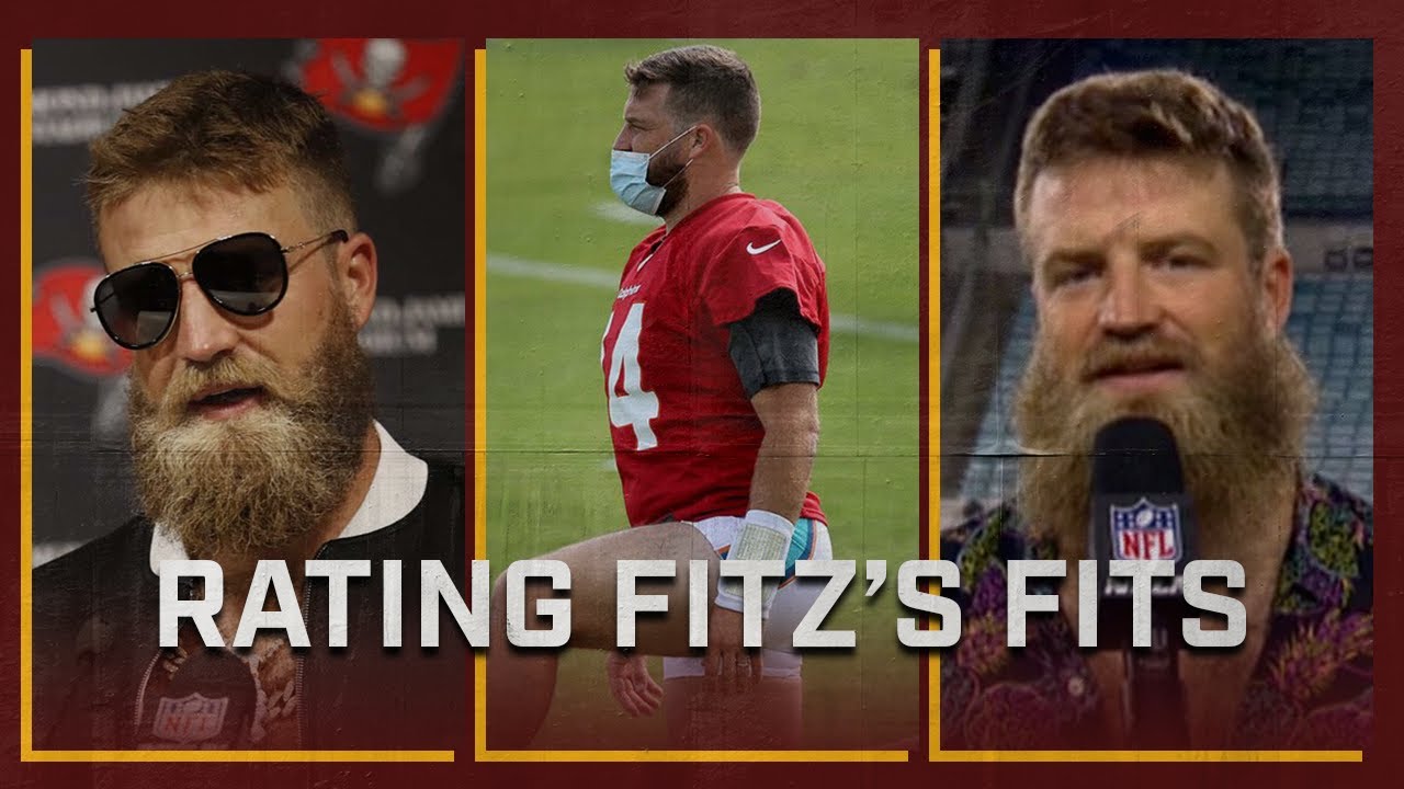 Ryan Fitzpatrick's Teammates Rate His Most OUTRAGEOUS Outfits ...