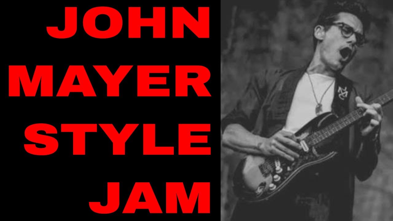 John Mayer Style Jam | Guitar Backing Track (A Major) Chords - Chordify