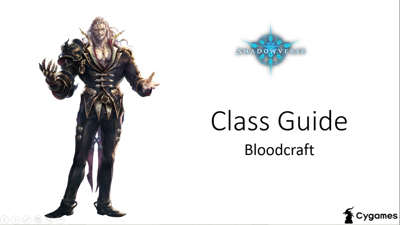 Shadowverse: Bloodcraft Class Guide - YouTube