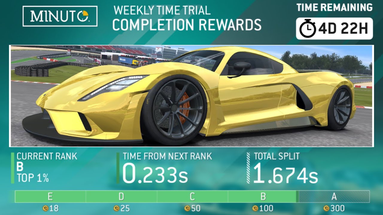 Silverstone Bridge Circuit Time Trial• Venom F5 - YouTube