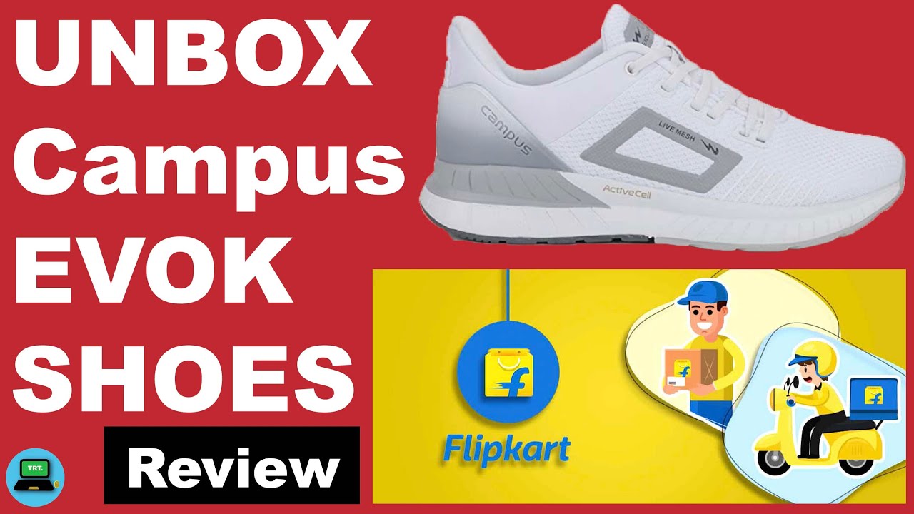 Unboxing Campus Evok Running Shoe | Complete Review Of Campus Evok ...