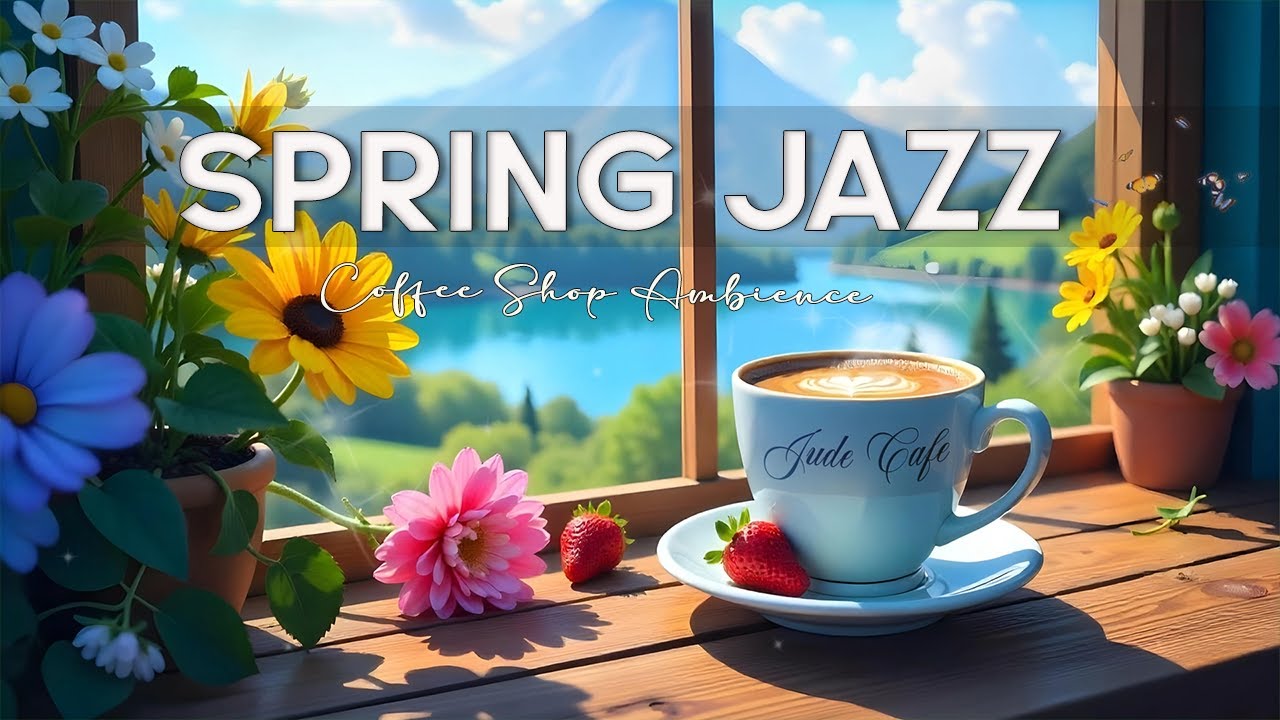 Spring Jazz Music ☕🌸 Relaxing Spring Melodies for Effective Study and ...