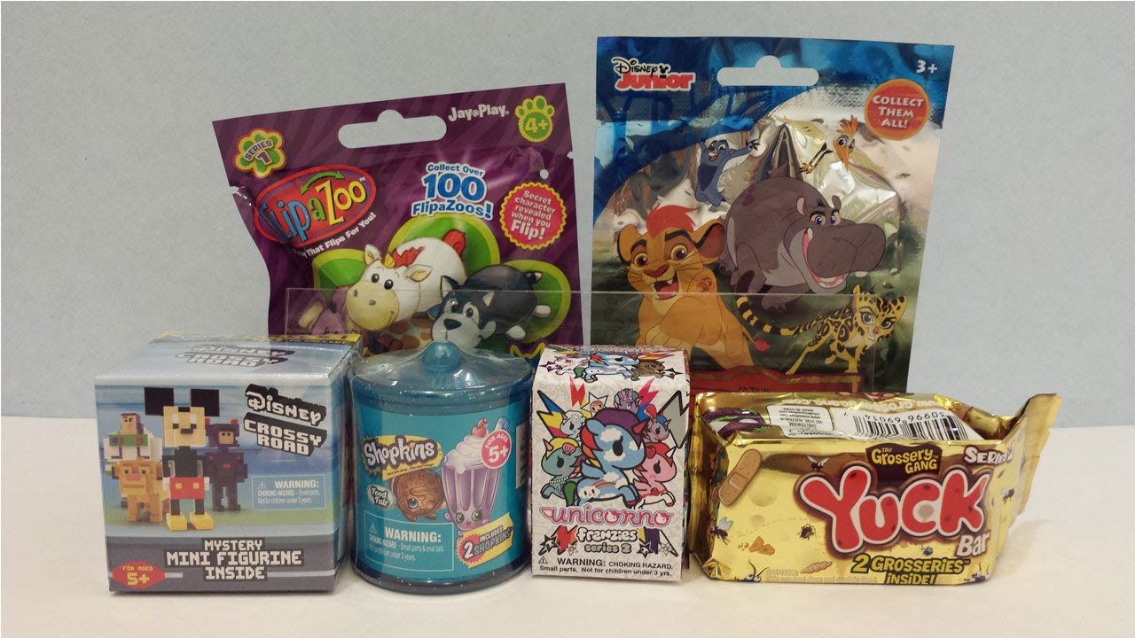Crossy Road Yuck Bar FlipaZoo The Lion Guard Opening - Toy Surprises ...