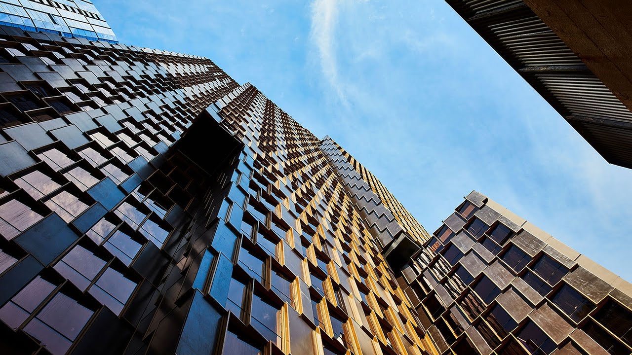 How this 'flat pack' high-rise came together piece by piece - YouTube