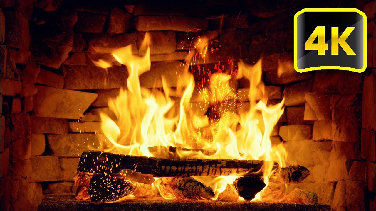 The Best 4K Relaxing Fireplace with Crackling Fire Sounds 3 Hours 🔥 ...