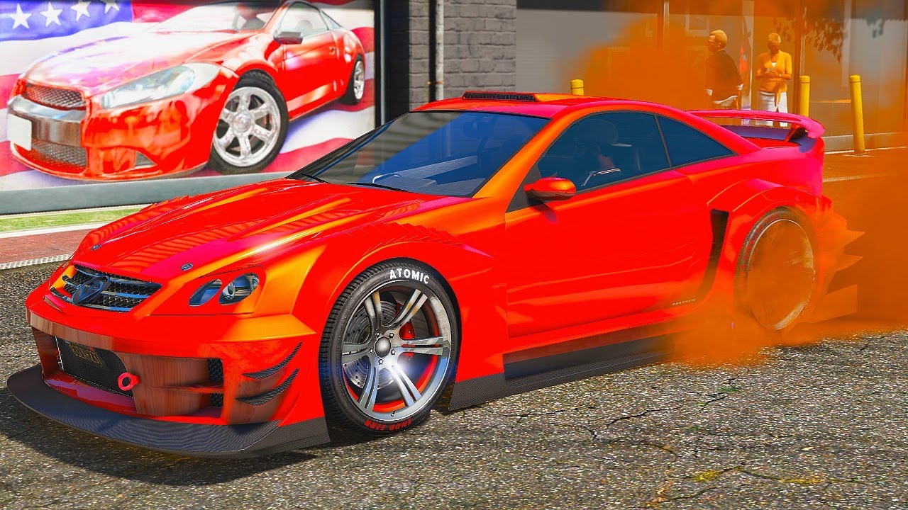 GTA 5 Benefactor Feltzer Customization/Paint Job - YouTube