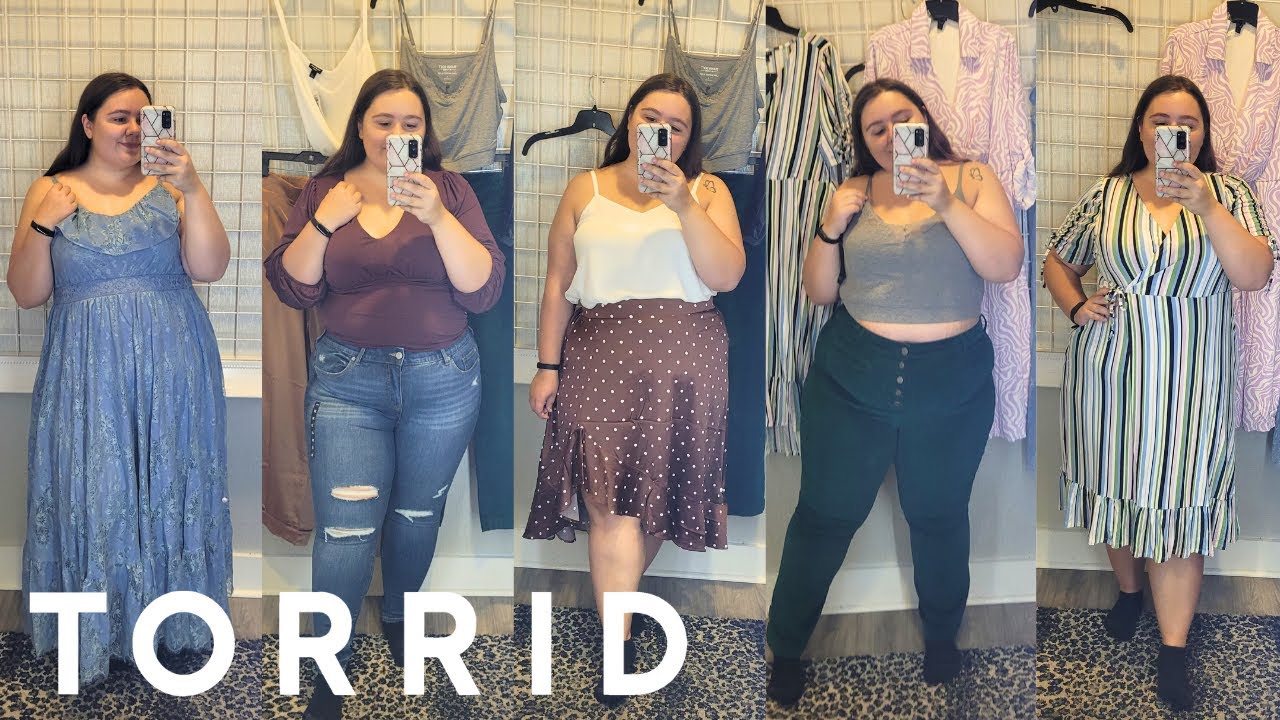 TORRID INSIDE THE DRESSING ROOM | Fall 2023 Plus Size Fashion - YouTube