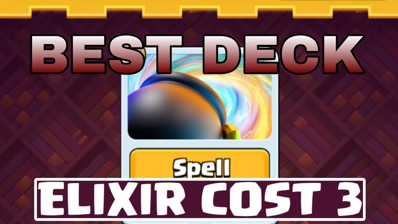 Best Come back in SPELL CAULDRON EVENT Clash royale With Best 3 Elixir ...