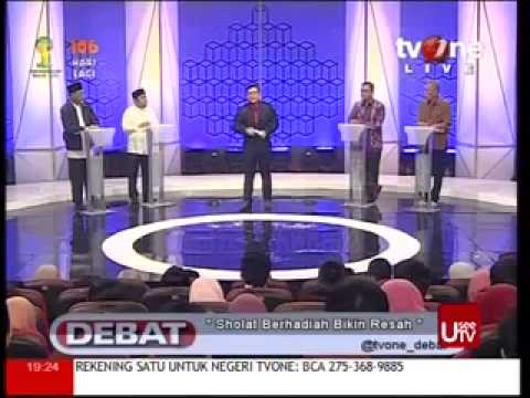 Sholat berhadiah bikin resah @ Debat TV One 27 Februari 2014 - YouTube
