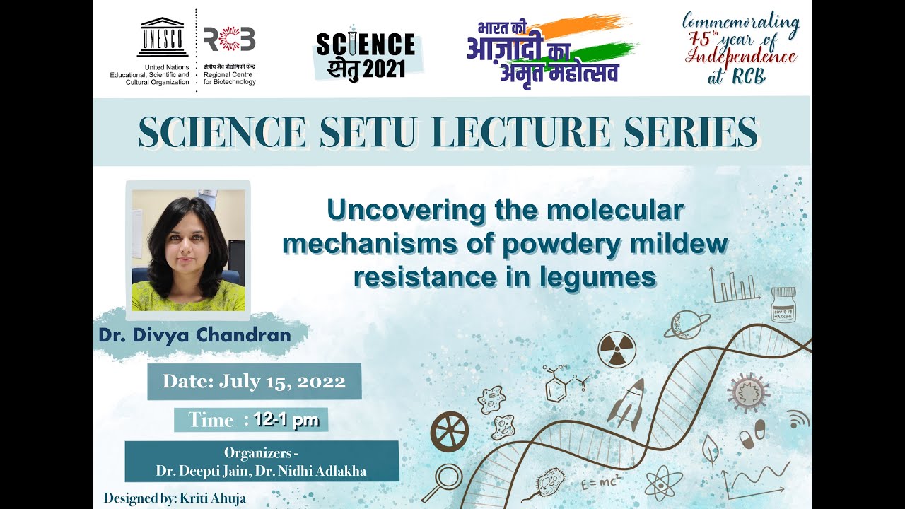 ID75 Science Setu webinar (Dr. Divya Chandran) - YouTube