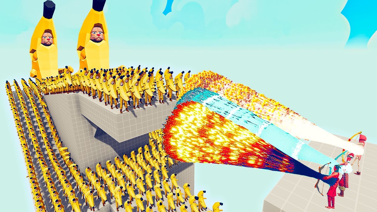 100x BANANA CAT + 2x GIANT vs 3x EVERY GOD - Totally Accurate Battle ...