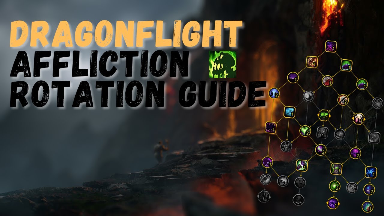 Dragonflight 10.0 AFFLICTION Warlock Rotation Guide - YouTube