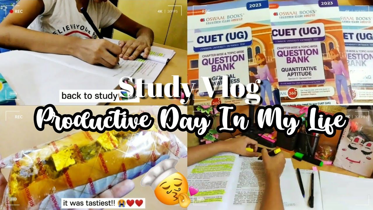 A productive day in my life💗📚|Study Vlog| preparing for SSC, PSC, RLY ...