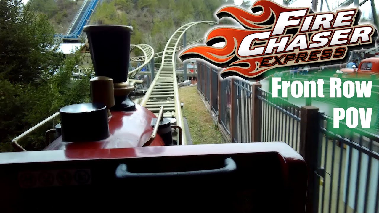 FIRE CHASER EXPRESS - Dollywood - Front Row POV - YouTube