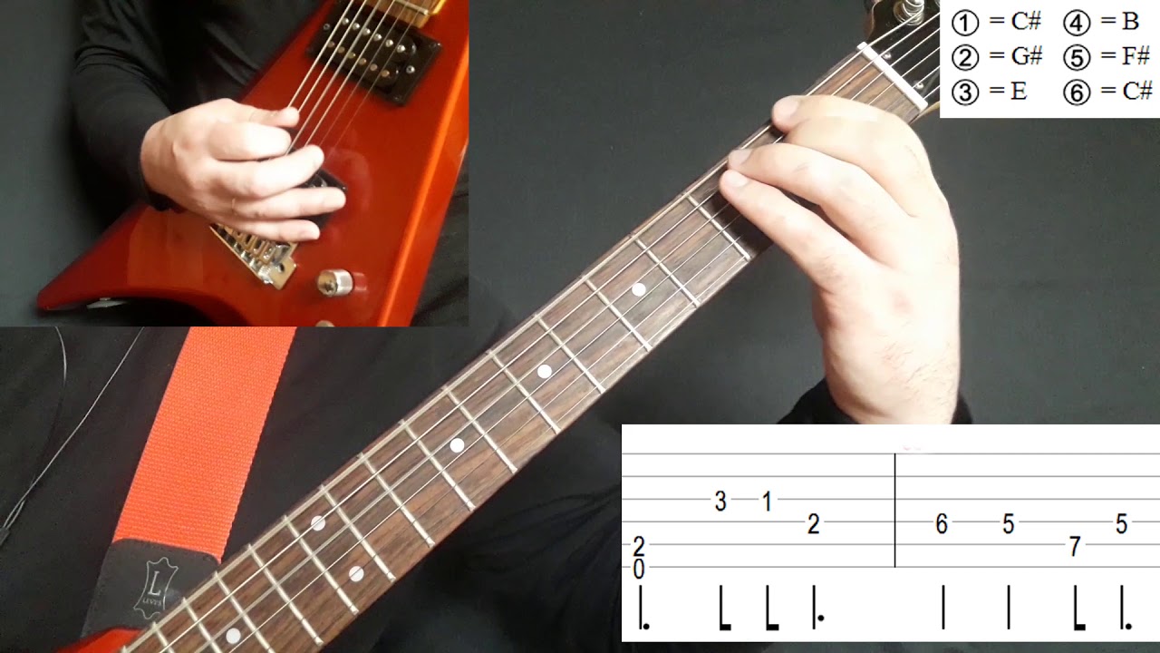 Bolt Thrower - Cenotaph (guitar cover playthrough tab) - YouTube