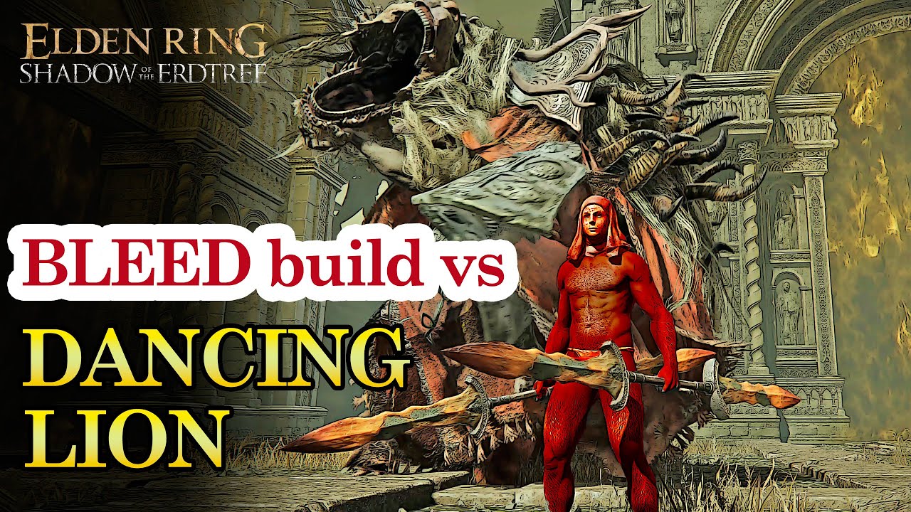 Divine Beast Dancing Lion - bleed build fight (almost perfect) | Elden ...