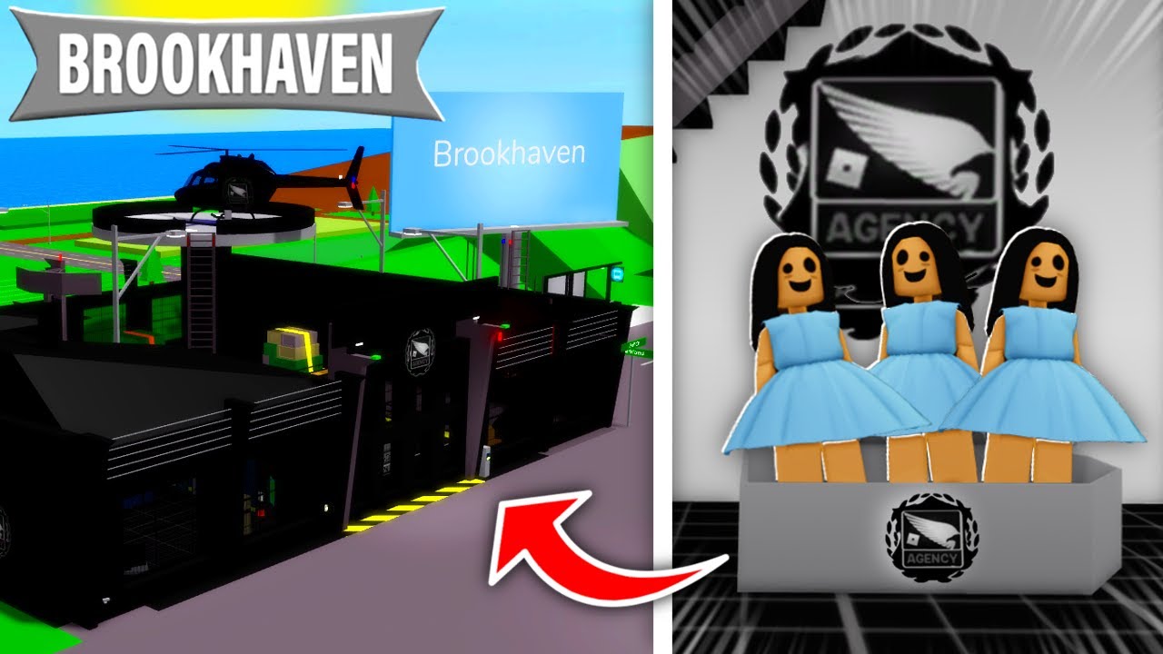 DAS ist der GEHEIME PLAN der AGENCY?! 😨 (Roblox Brookhaven 🏡RP | Story ...