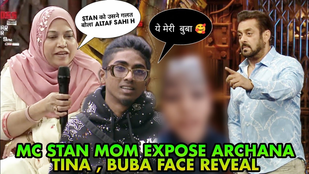 MC Stan Mom Expose Archana Tina😡,Mc Stan Girlfriend Buba Face Reveal ...