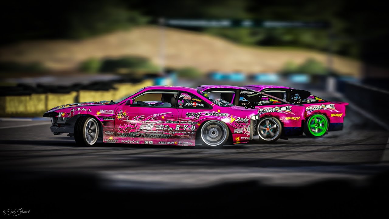 NStyle Drift Mod Tandem Drifting at Meihan [Assetto Corsa Drifting ...