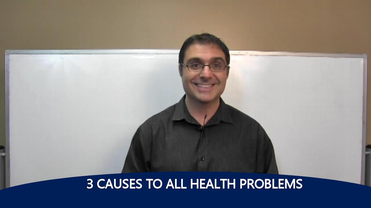 3 Causes to All Health Problems with Dr. Rob - YouTube