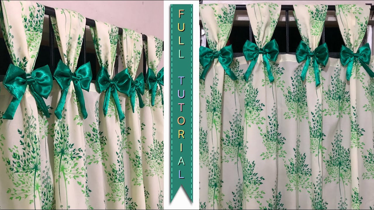 Simple Kind Of Curtain | Quick & Easy | Full Tutorial For Beginners ...