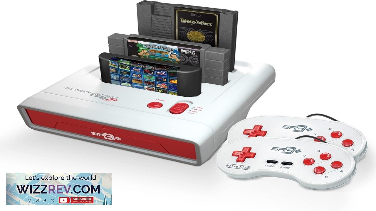 Retro Bit Super Retro Trio HD Plus 720P 3 in 1 Console System - YouTube