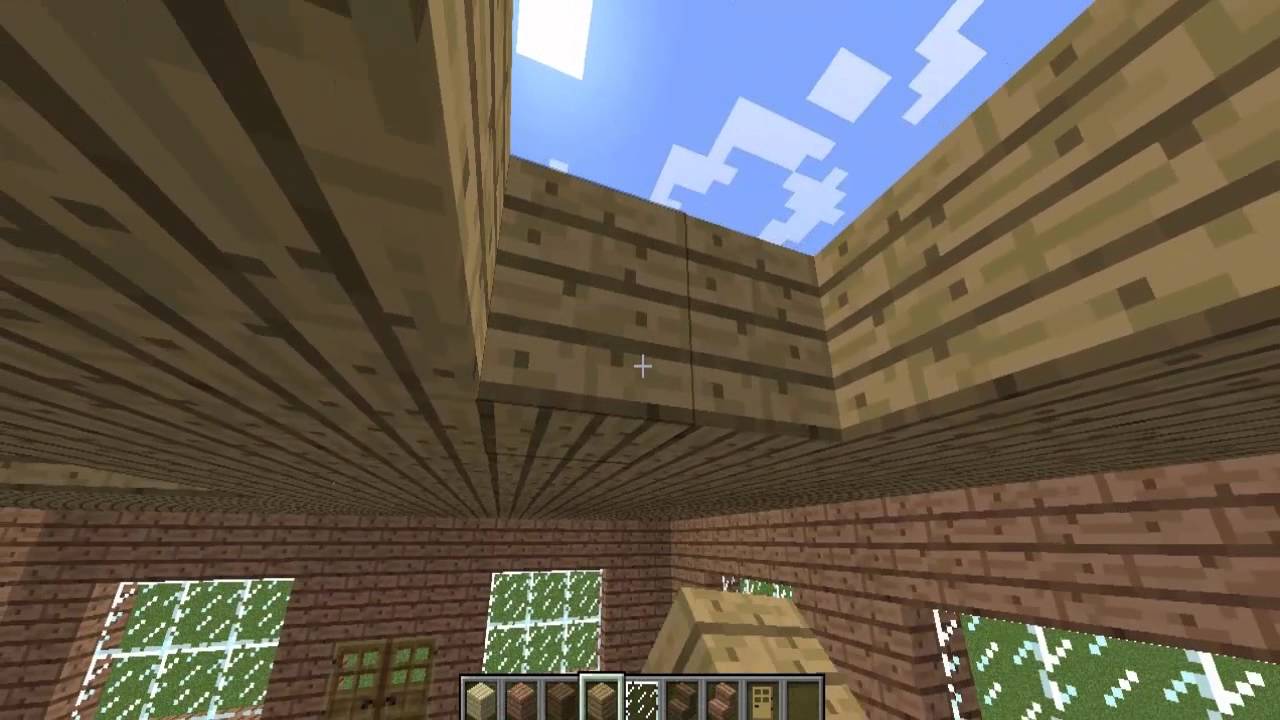 Minecraft Holz Haus Bauen - YouTube