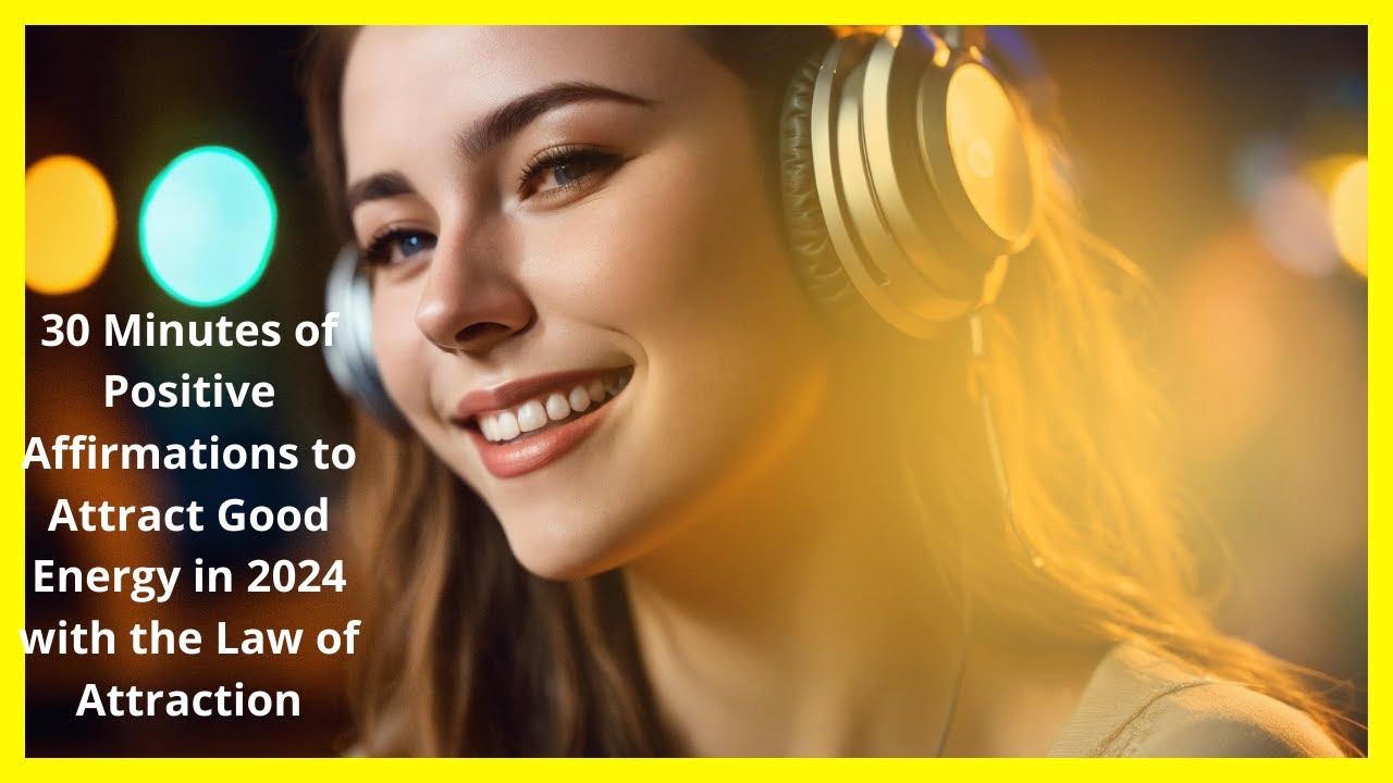 30 Minutes of Positive Affirmations to Attract Good Energy in 2024 with ...