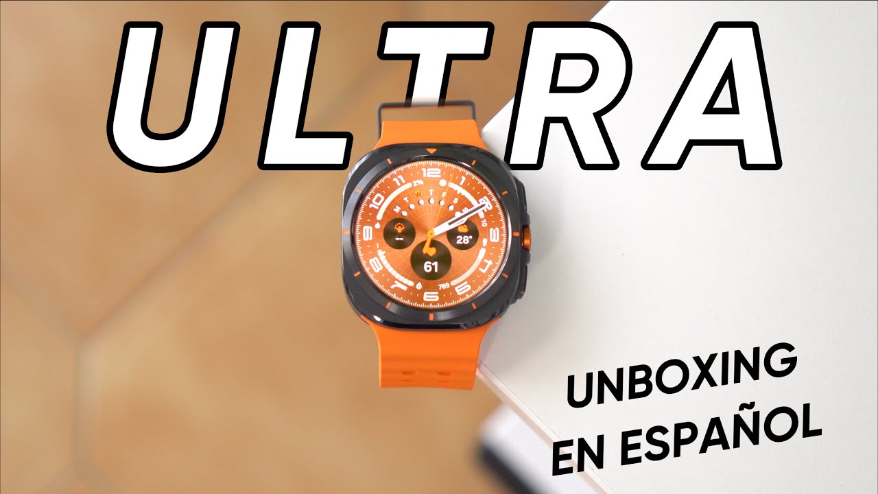 Samsung Galaxy Watch ULTRA ¡Unboxing en español! WOW - YouTube