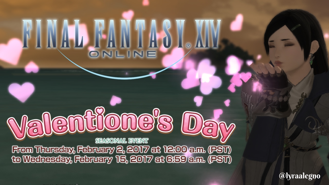 Final Fantasy XIV | Valentione's Day 2017 (Seasonal Event) - YouTube
