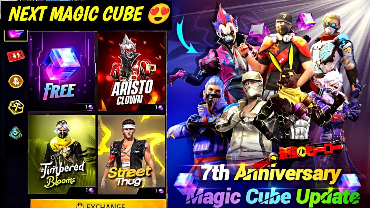 Magic Cube Store Update, Next Magic Cubel Bundle😮💥| Free Fire 7th ...