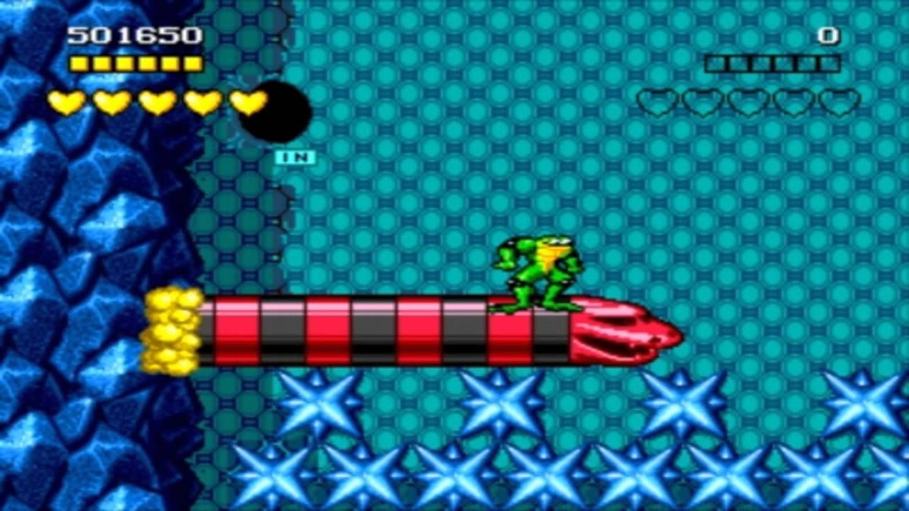 [Sega Genesis] - Battletoads - Level 6 - Karnath's Lair - YouTube