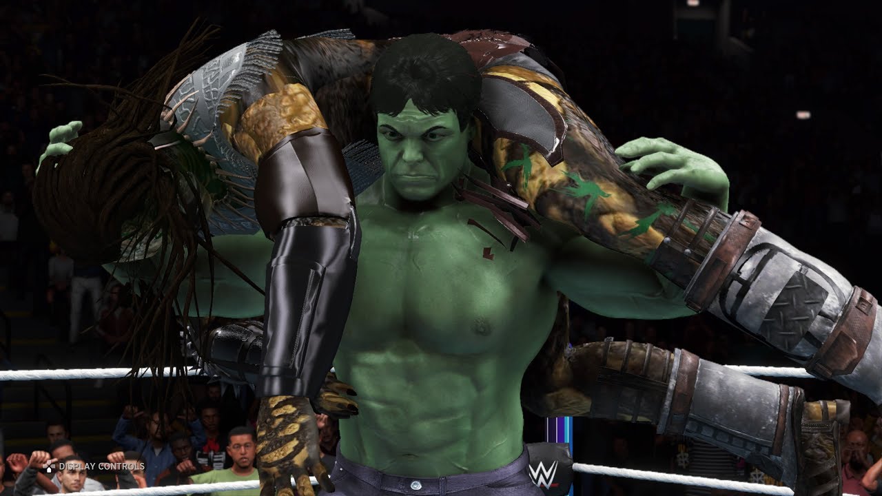 WWE 2K20 - Hulk vs. Predator - Digital Comics, Marvel Legends, Epic ...