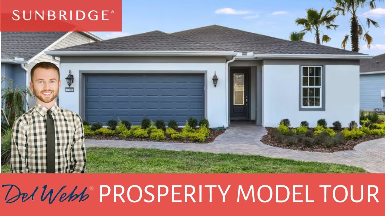 Sunbridge | Prosperity Model Home Tour | Del Webb Homes | St. Cloud Eco ...