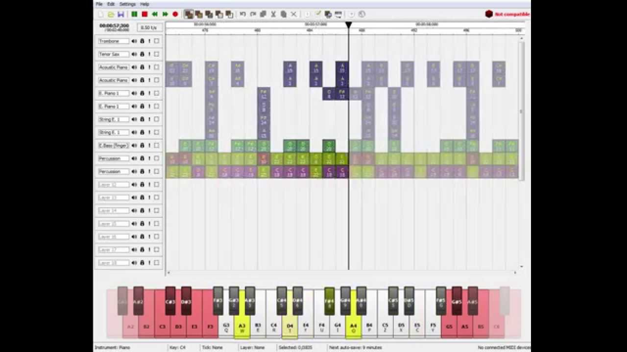 Minecraft Note Block Studio - Axel F - Beverly Hills Cop - YouTube