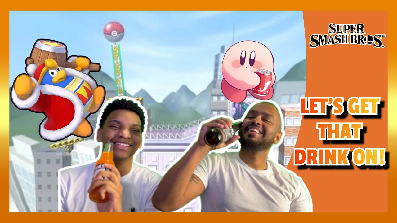 TIME TO GET THAT DRINK ON! | Super Smash Bros. Drink Compilation - YouTube