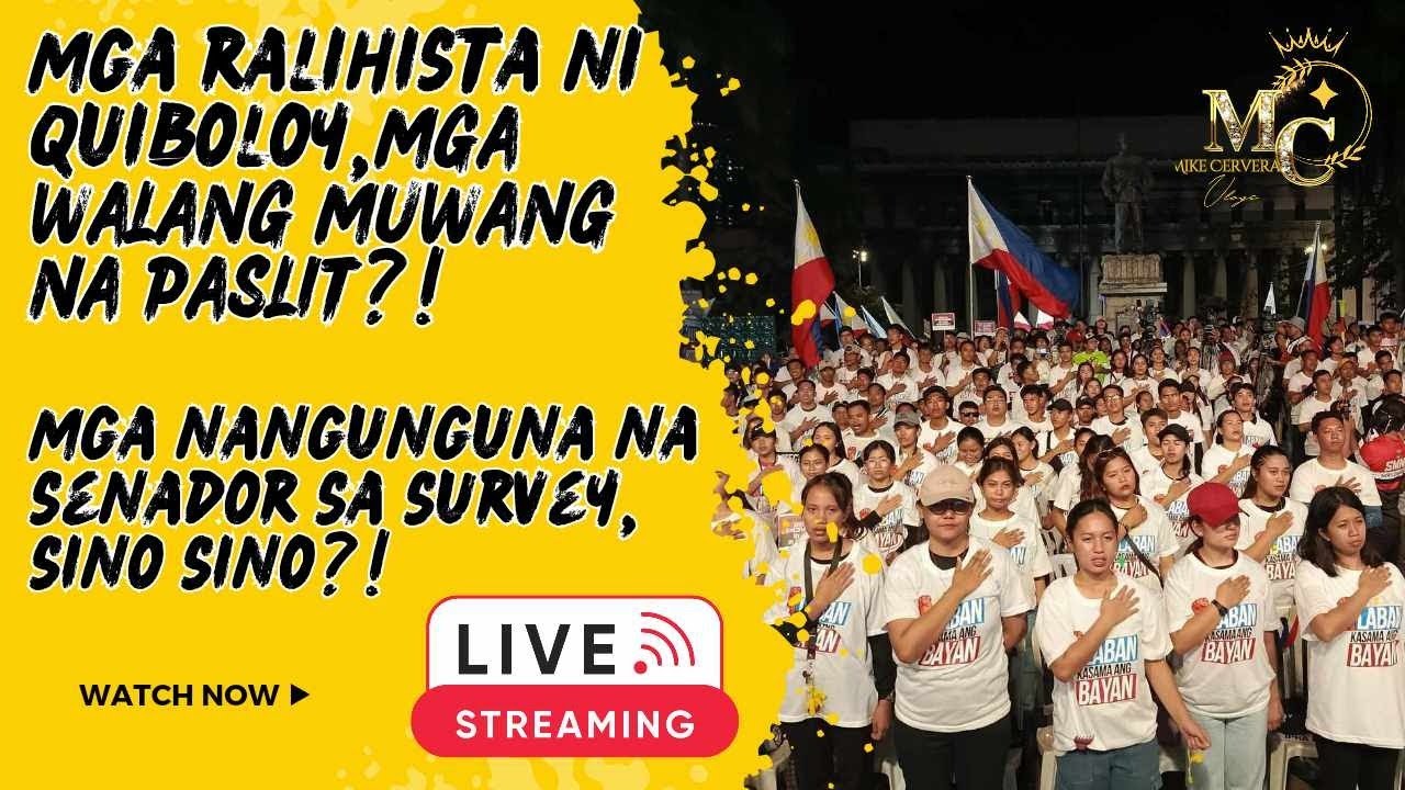 Mga ralihista ni quiboloy mga walang muwang na paslit?!Mga nanguguna sa ...