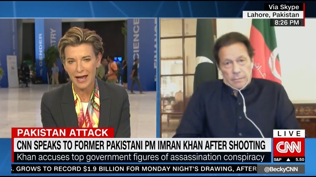 Chairman PTI Imran Khan Exclusive Interview on CNN with Becky Anderson - YouTube