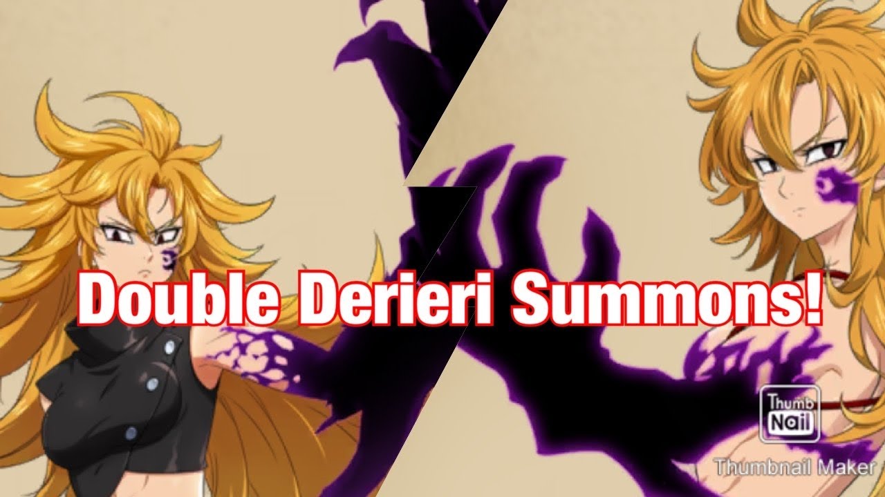 Derieri Loves Me! NEW Double Derieri Summons ! | SDS Grand Cross - YouTube