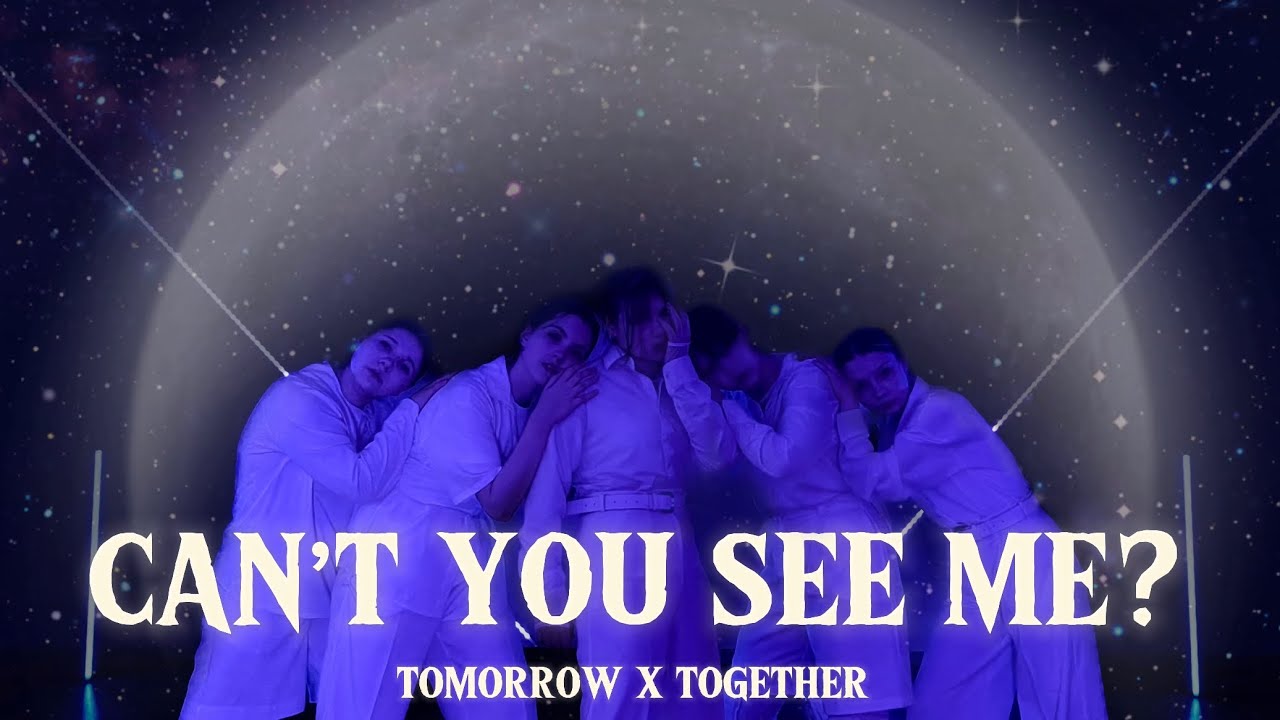 [K-POP CHALLENGE | ONE TAKE] TXT '세계가 불타버린 밤, 우린... (Can’t You See Me ...