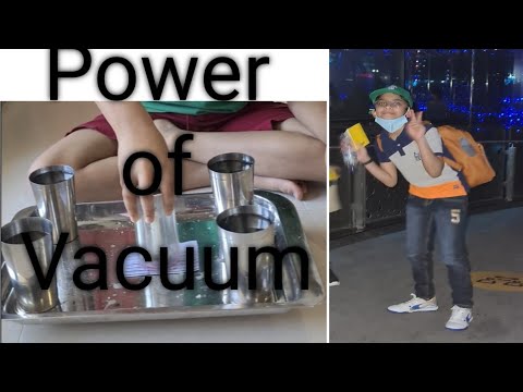 Magic of science | Vacuum pressure | experiment on vacuum #science # ...